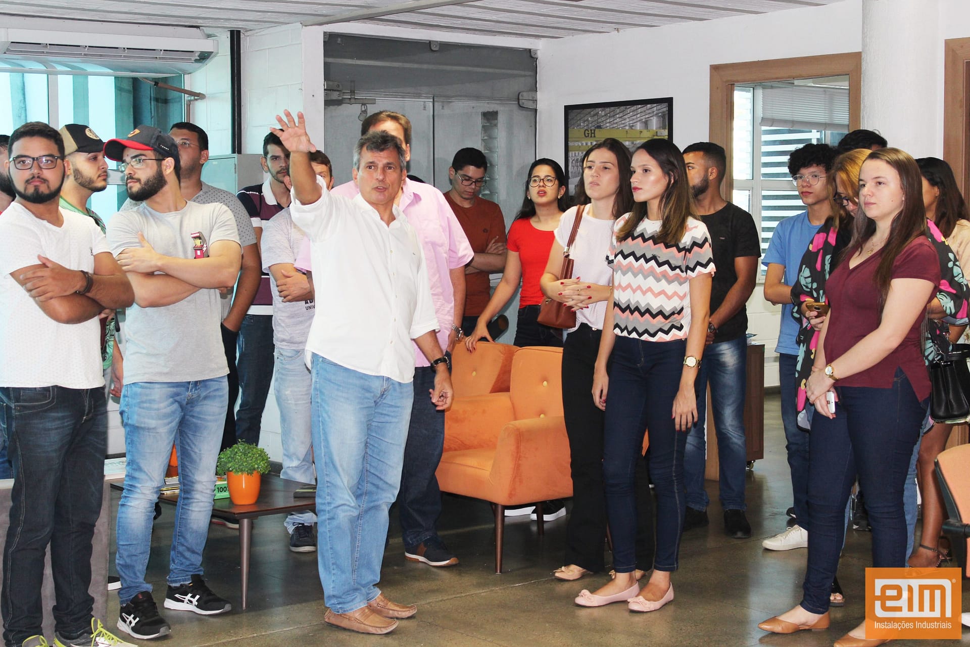 Indústria e universidade: Visita técnica de alunos da UFRN - EIM