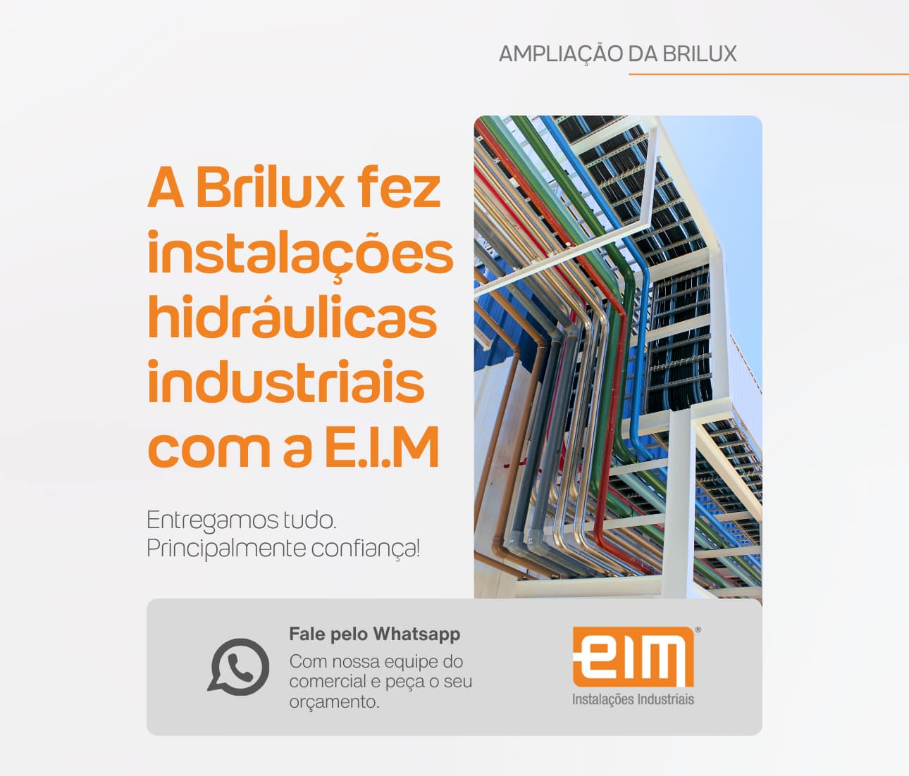 Venha também conversar diretamente com nosso Comercial - EIM